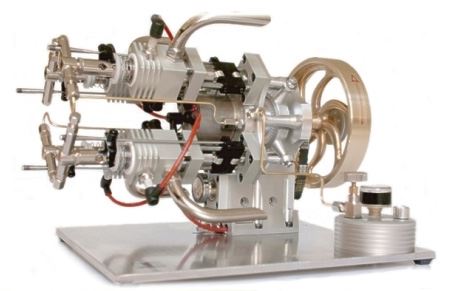 4 Cylinder Gas Powered Engine - From Gyroscope.com