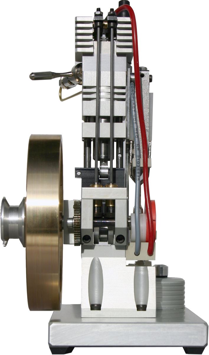 4 Stroke Single Cylinder Gas Power Engine - From Gyroscope.com