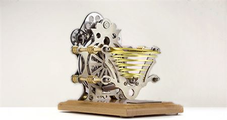 Steampunk Marble Machine - ROLL1 - From Gyroscope.com