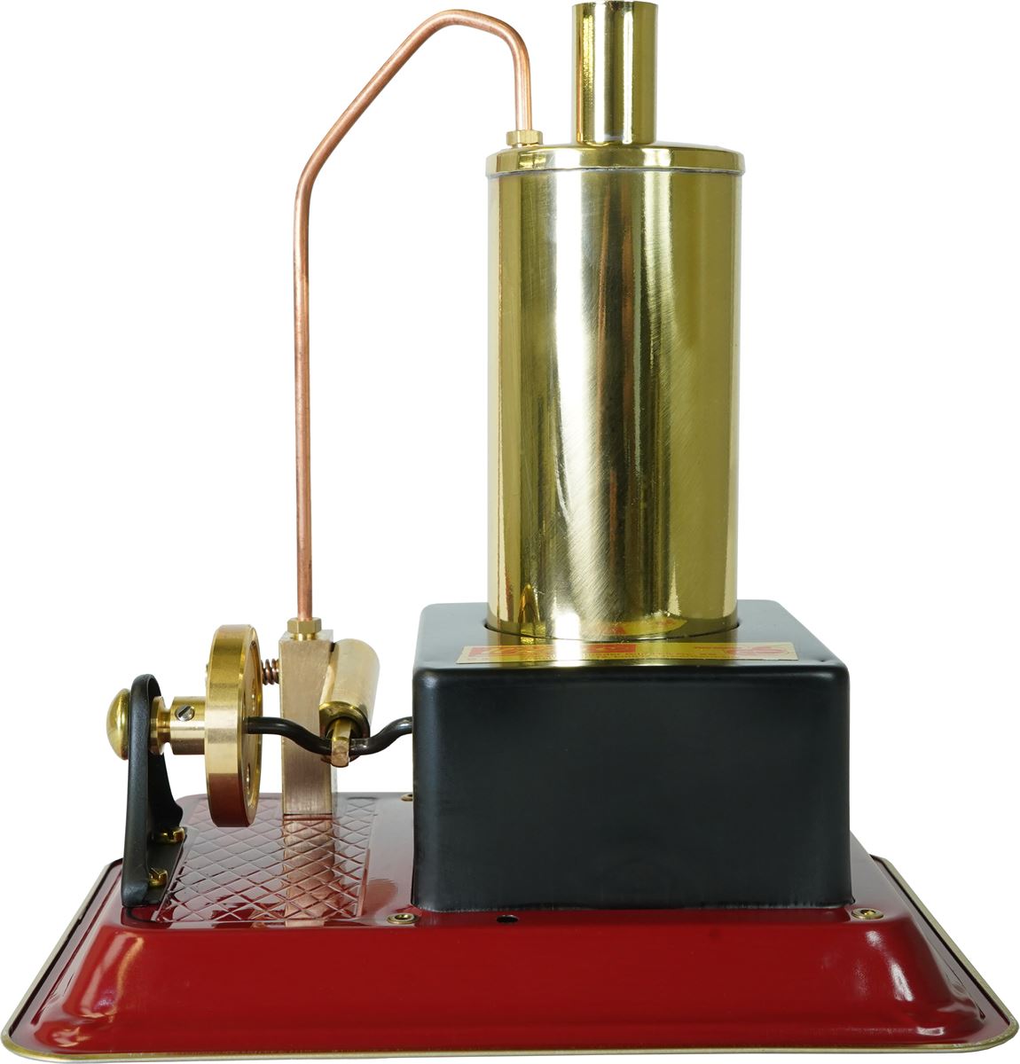 Mini steam engine and boiler - From Gyroscope.com
