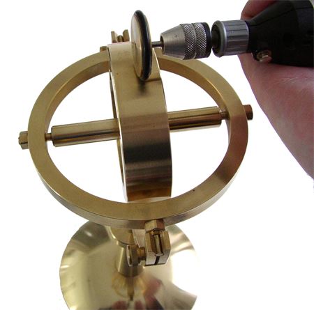 Brass Lecture Gyroscope - From Gyroscope.com