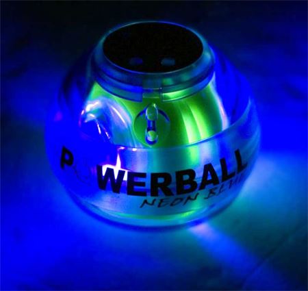 Neon 250hz Pro PowerBall Gyroscope - From Gyroscope.com