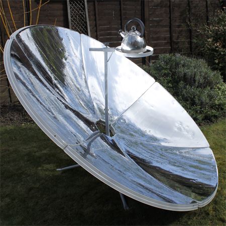 Large Solar Dish 2.2kw 1.8 meter ! - From Gyroscope.com